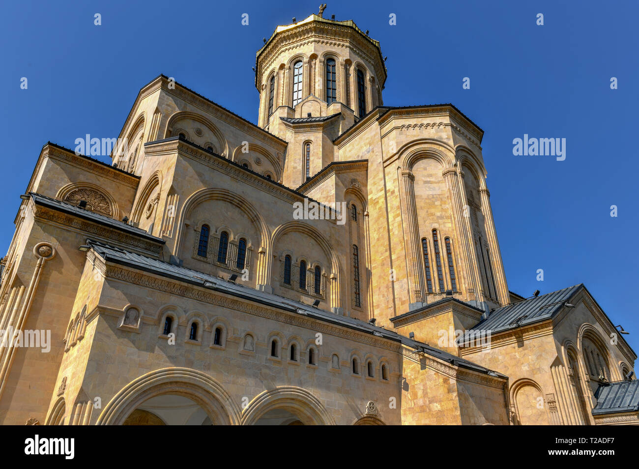 The Holy Trinity Cathedral of Tbilisi commonly known as Sameba is the ...