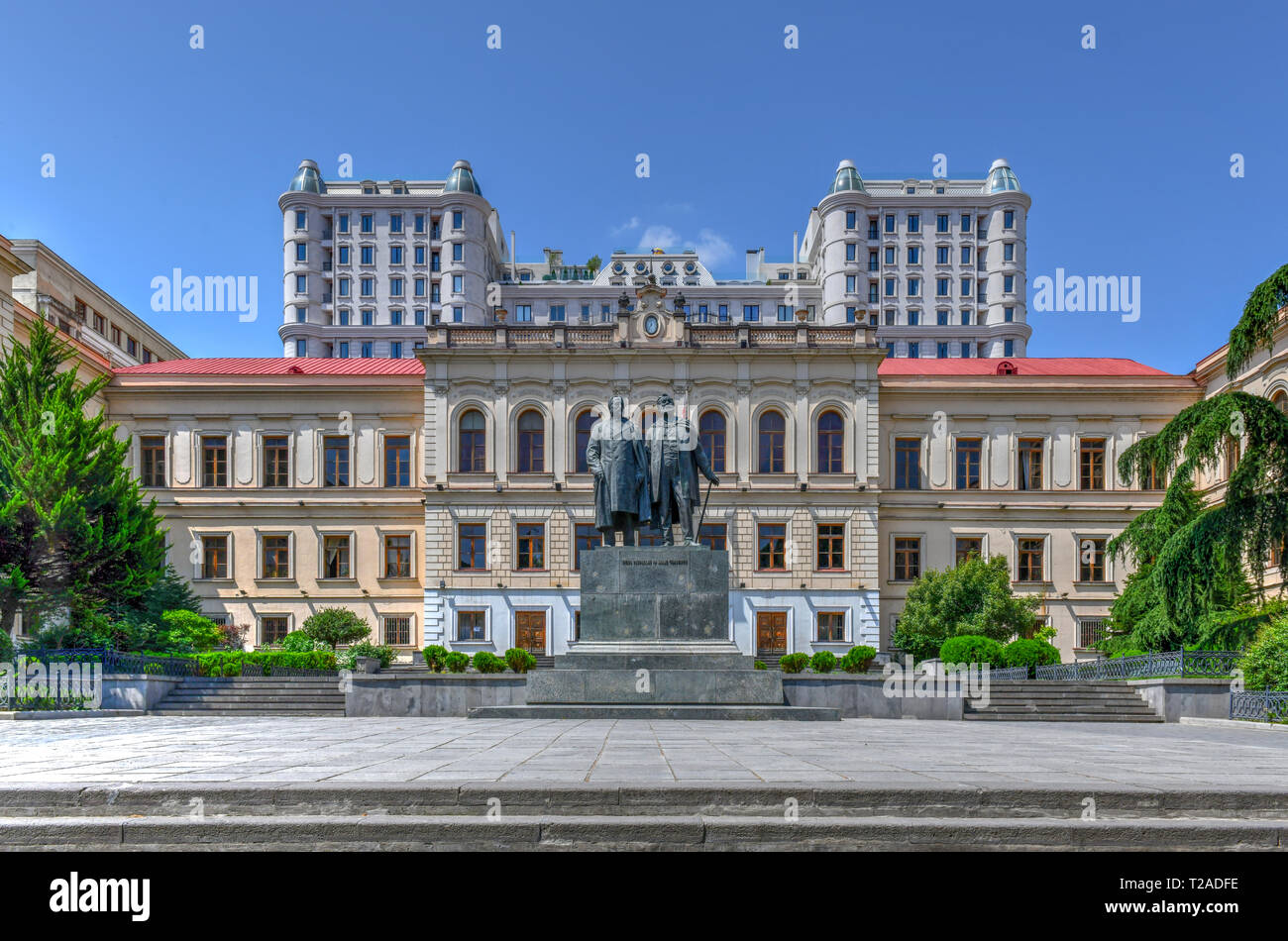 The first experimental public school in Tbilisi, classic gymnasium ...