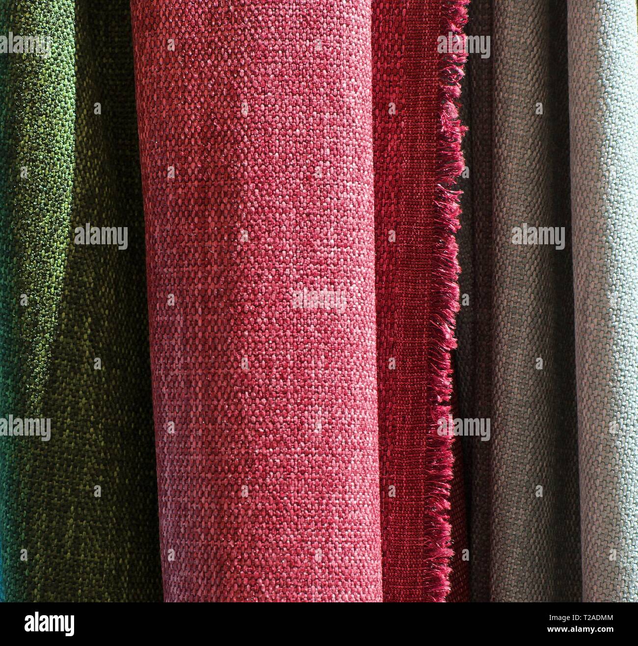 Close up surface of colorful fashin fabrics in high resolution Stock ...