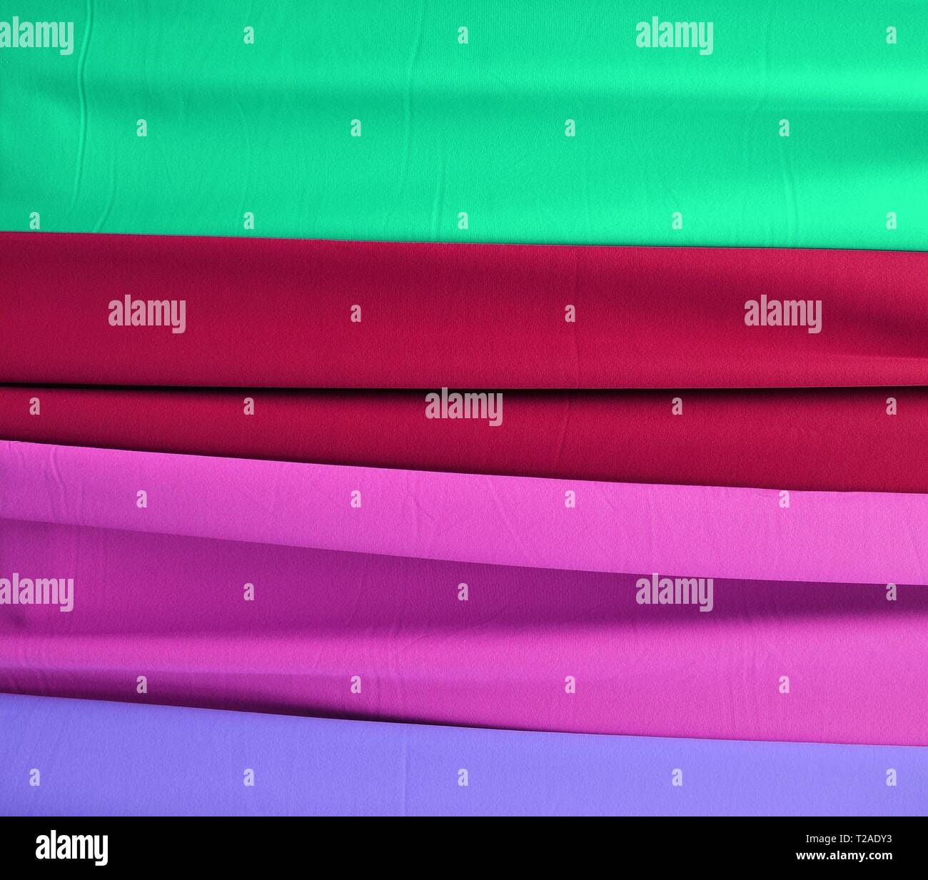 Close up surface of colorful fashin fabrics in high resolution Stock ...