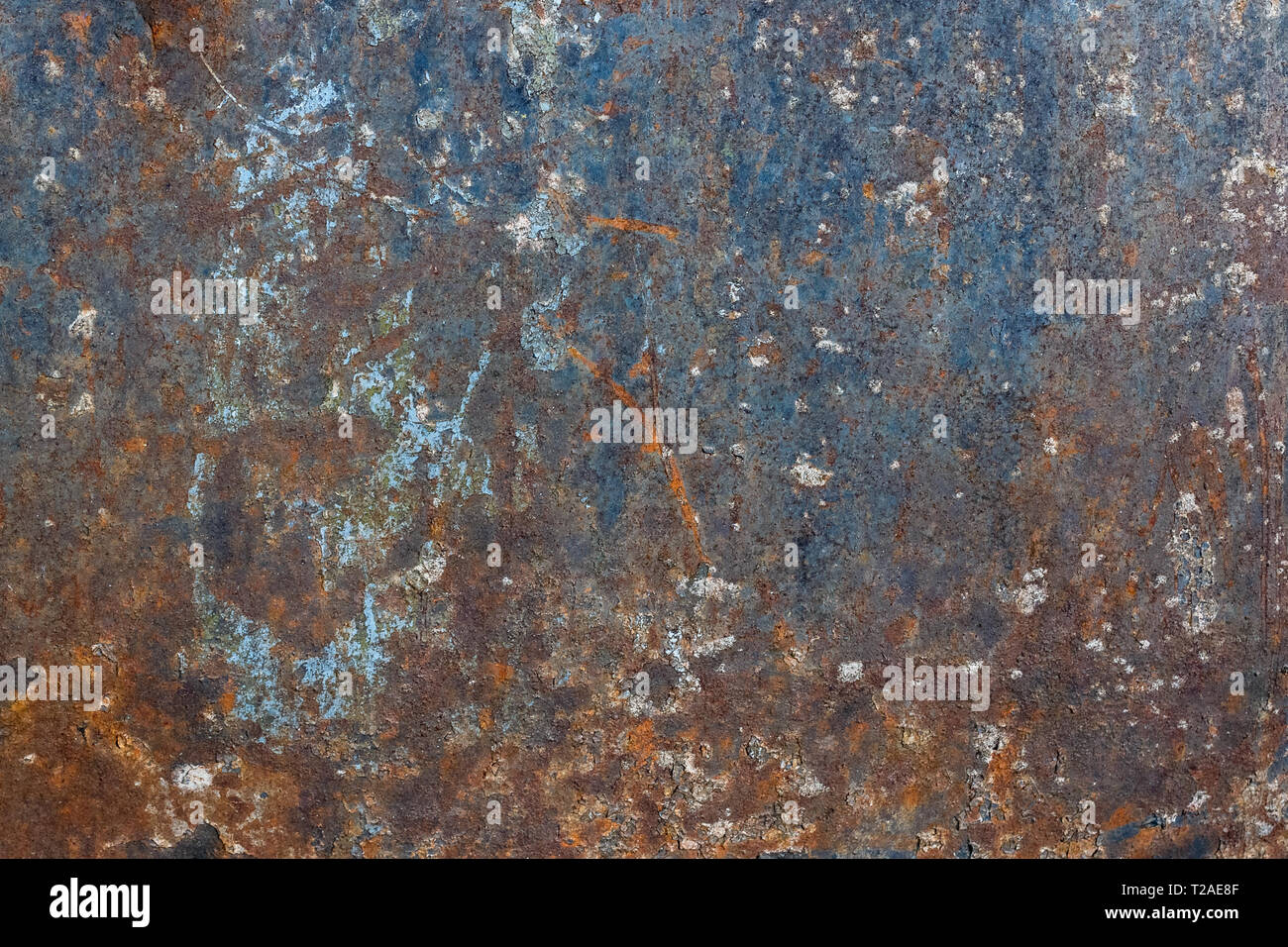 Rusty painted iron texture background for mockup or design pattern in ...