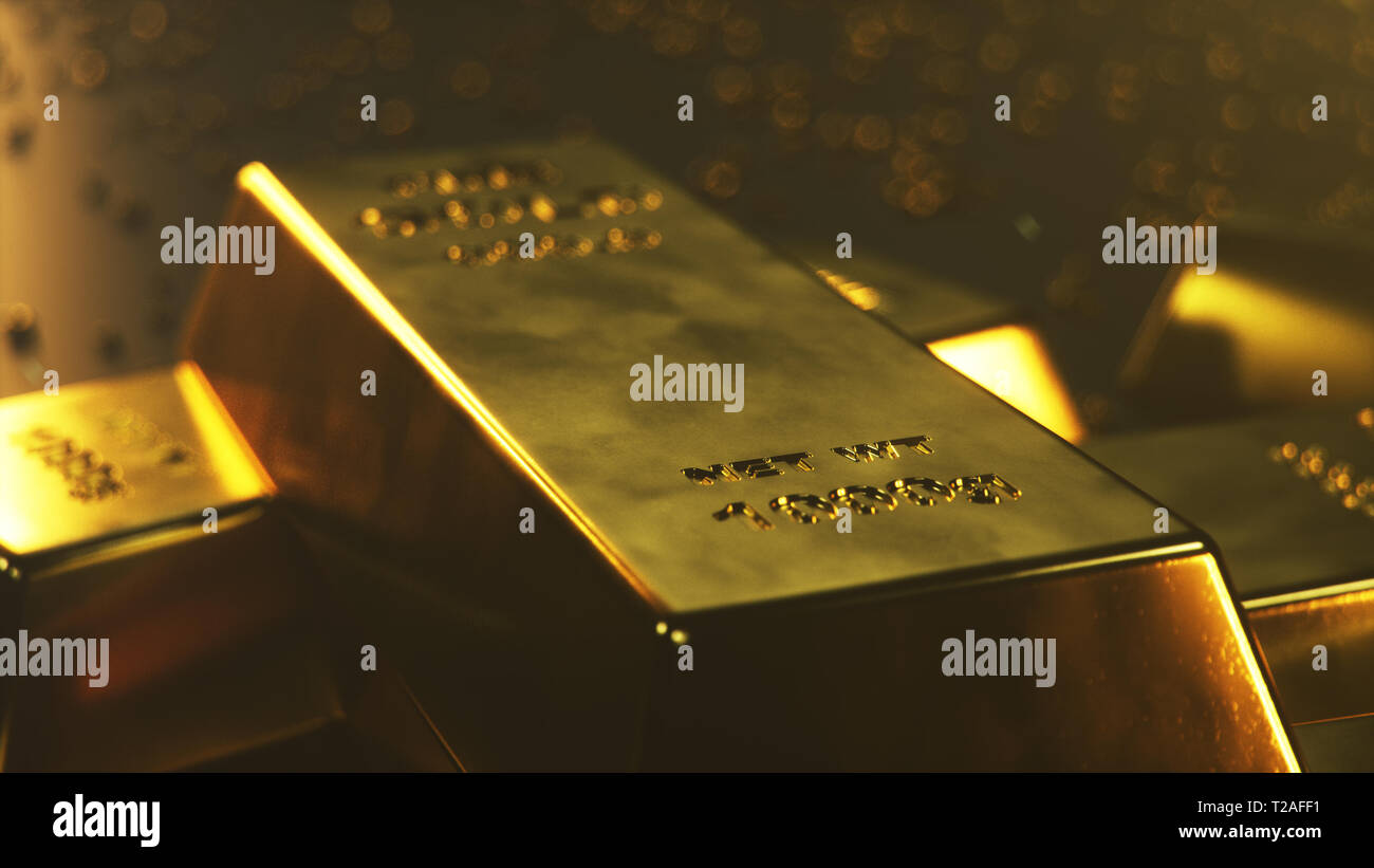 1000 gram gold bar hi-res stock photography and images - Alamy