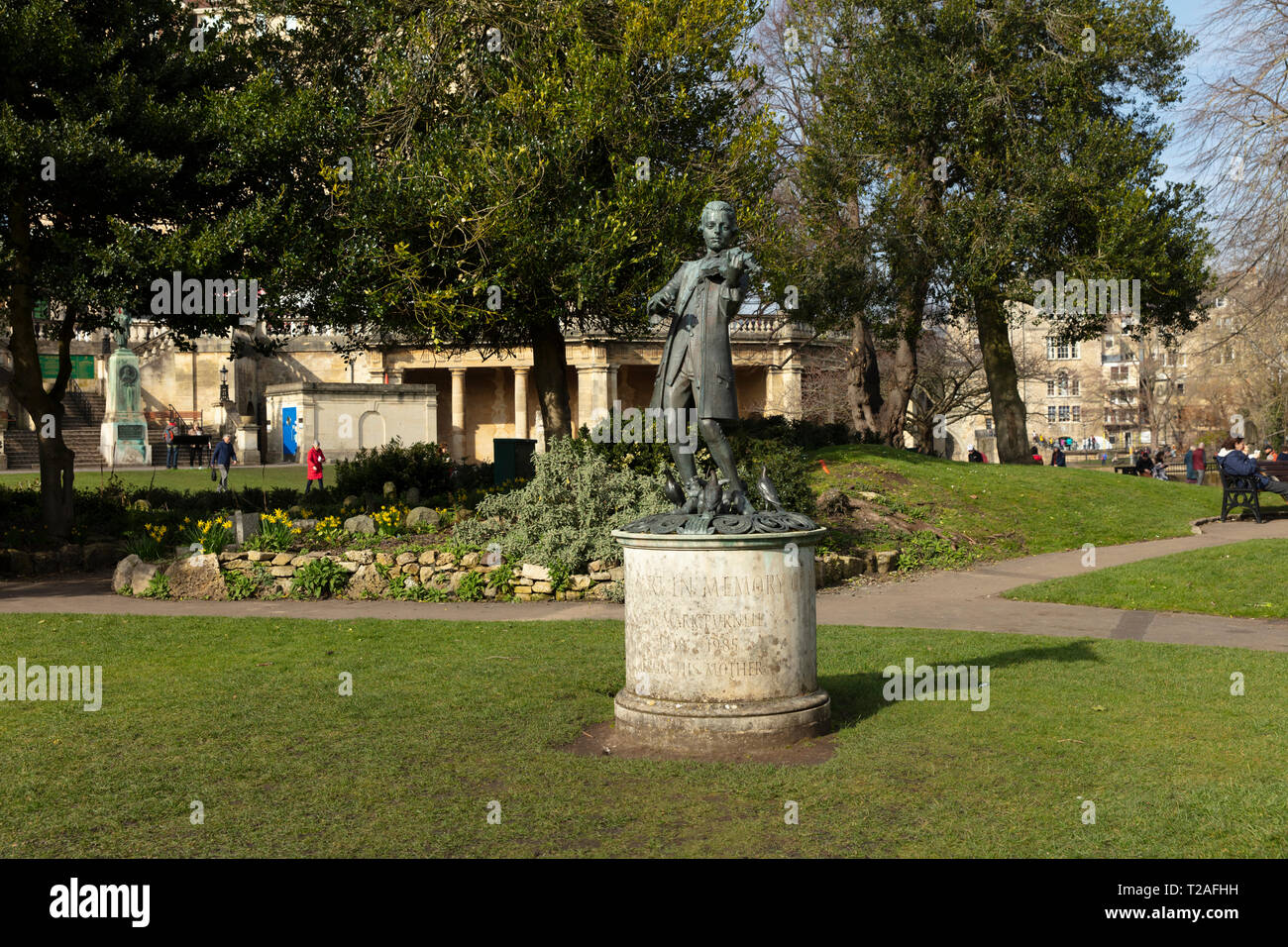 Statue parade gardens bath hi-res stock photography and images - Alamy