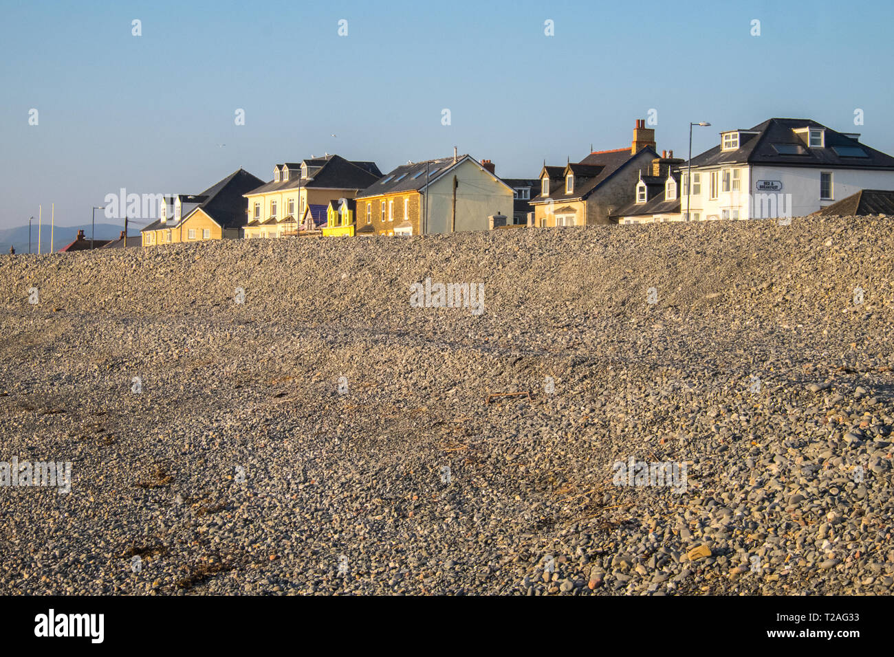 Borth houses flooding hi-res stock photography and images - Alamy