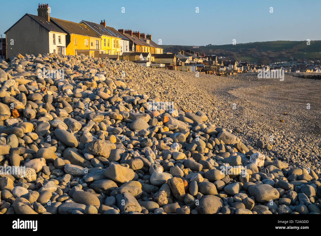 Borth houses flooding hi-res stock photography and images - Alamy
