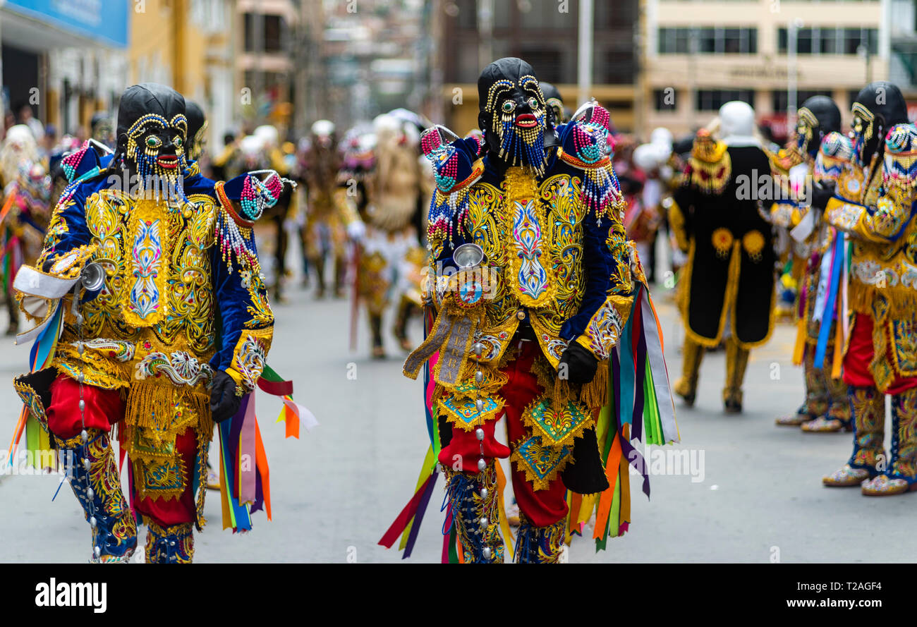 Negritos of Huanuco,Traditional Peruvian Andean dance, Huanuco region ...