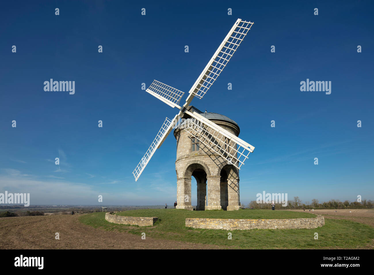 Chesterton, Warwickshire, UK, 24th February 2019, Chesterton Windmill ...