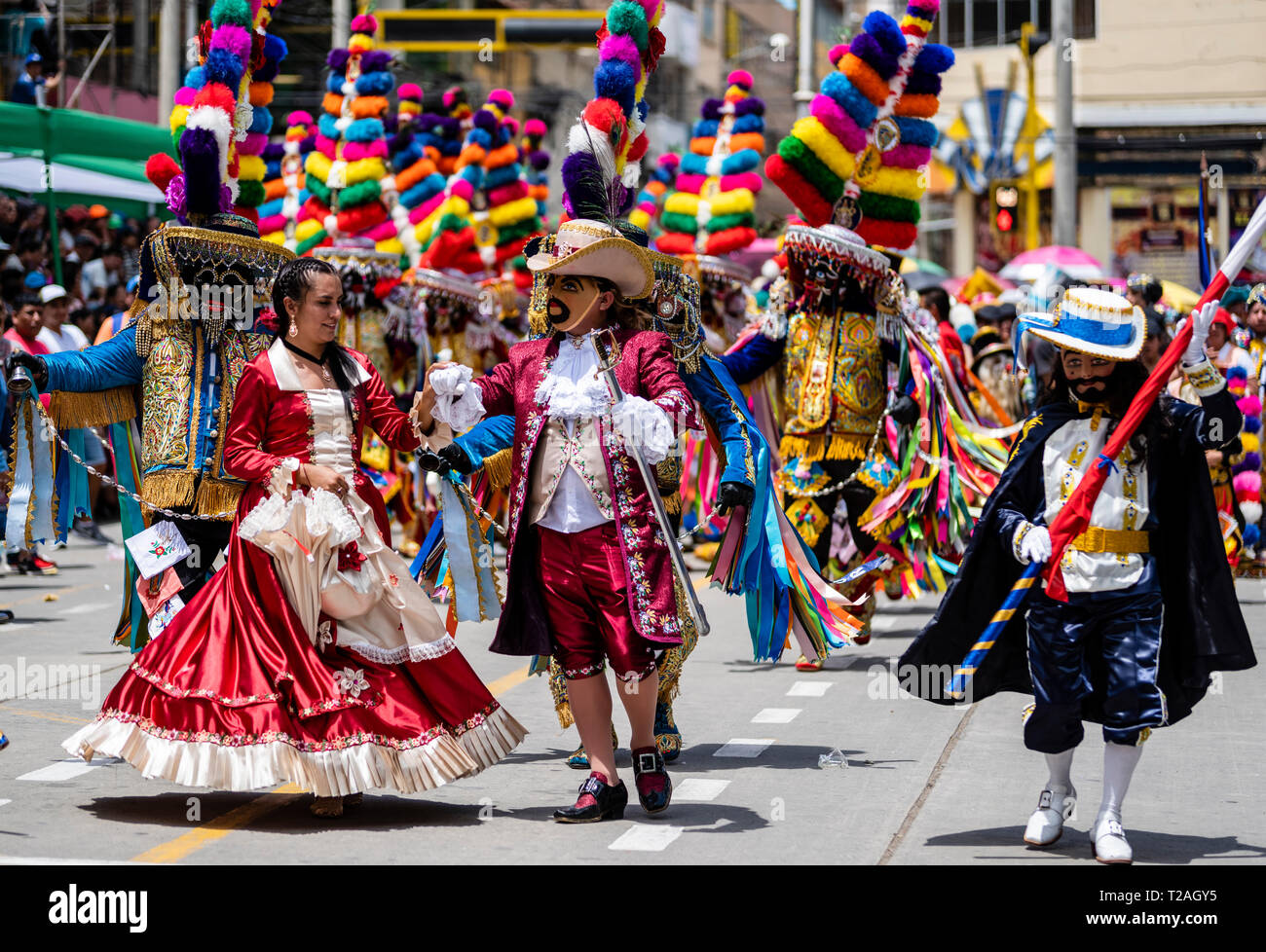 Negritos of Huanuco,Traditional Peruvian Andean dance, Huanuco region ...