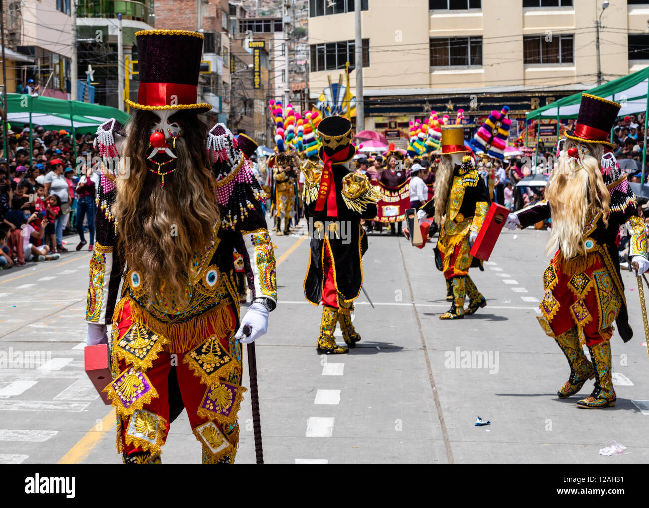 Negritos of Huanuco,Traditional Peruvian Andean dance, Huanuco region ...
