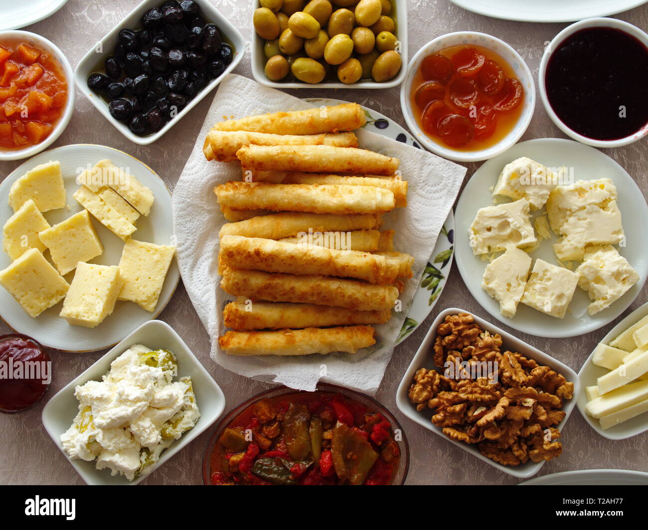 Weekend breakfast enjoyment. Brunch time. morning breakfast. classic ...