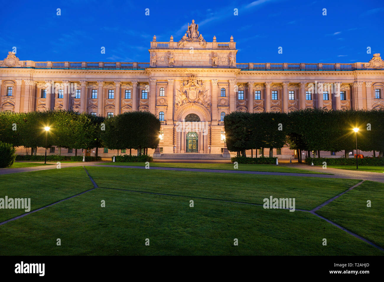 Stockholm house of parliament hi-res stock photography and images - Alamy