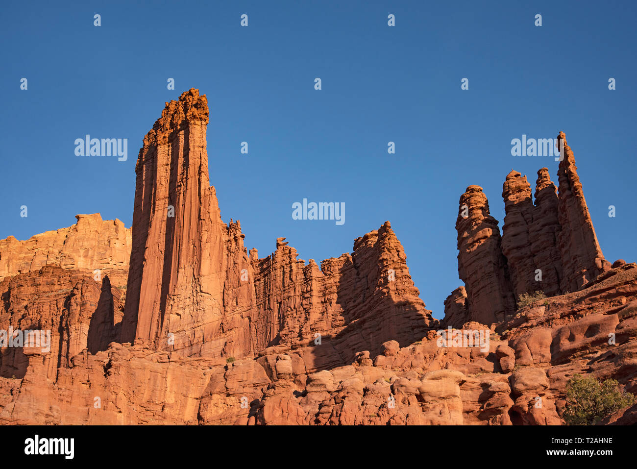 Fisher Towers in Utah, USA Stock Photo - Alamy