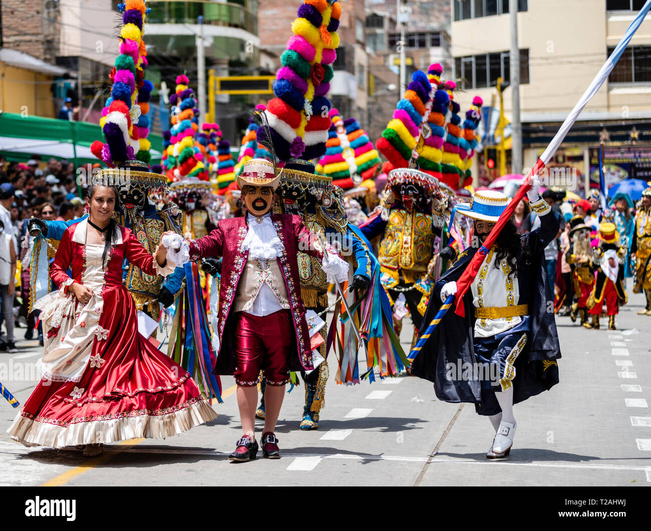 Negritos of Huanuco,Traditional Peruvian Andean dance, Huanuco region ...