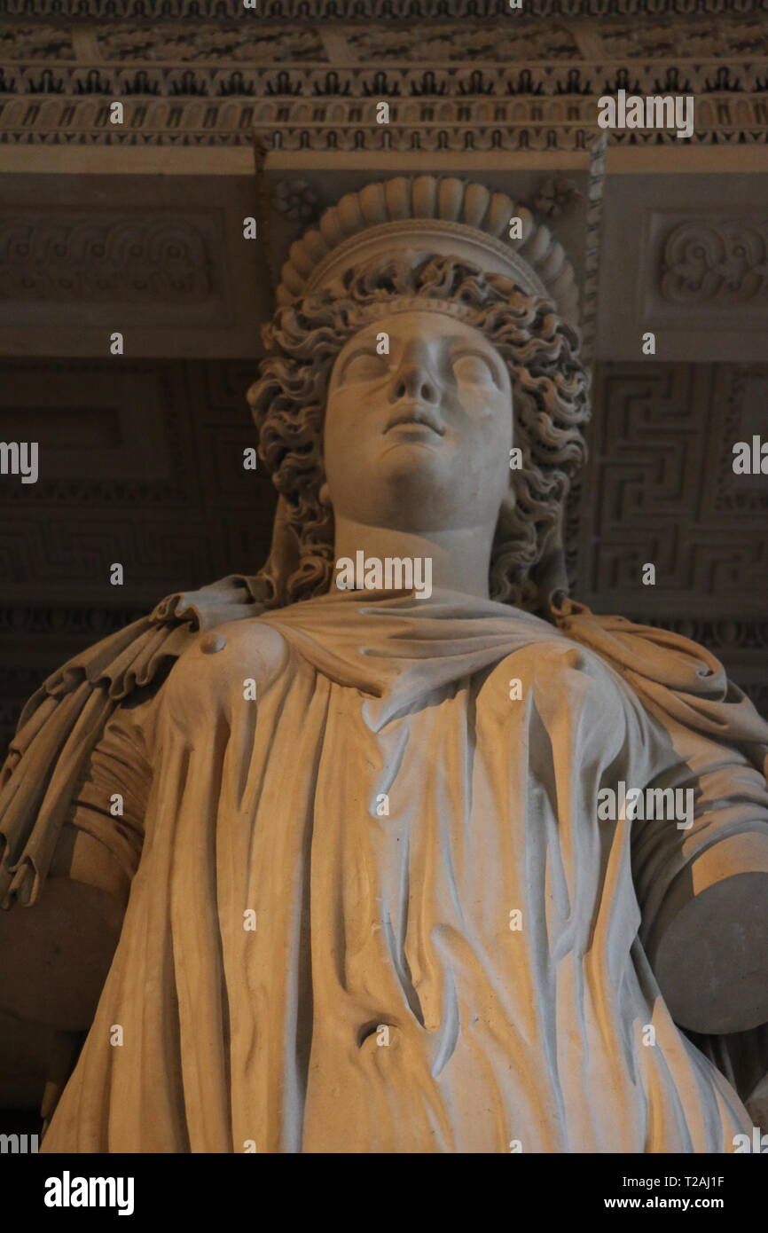 Statue at museum Stock Photo - Alamy