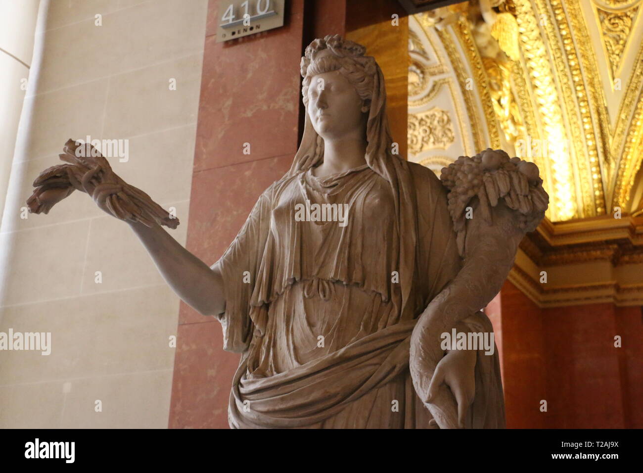 Statue at museum Stock Photo - Alamy