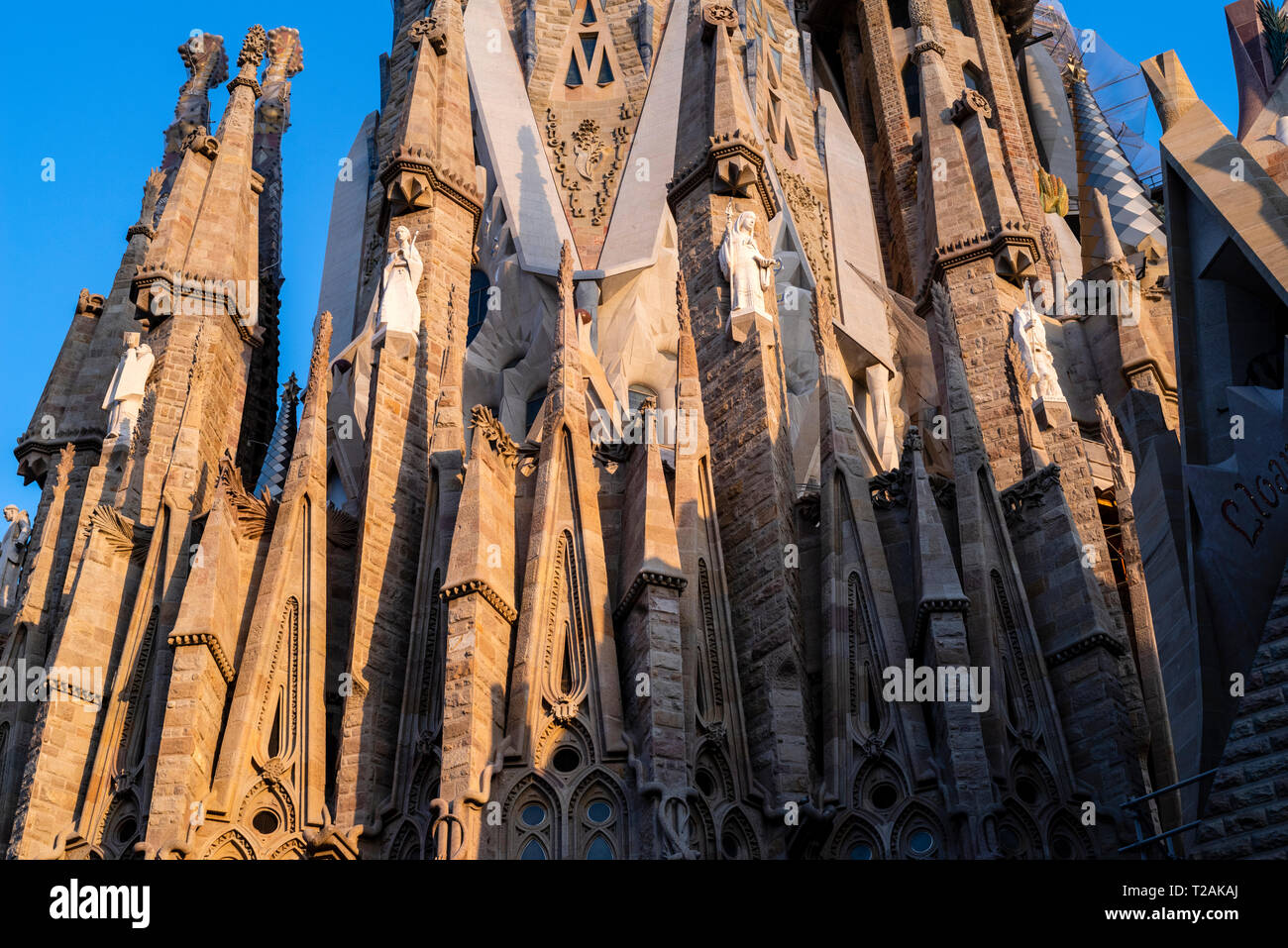 Expiatory temple of the Holy Family,Barcelona,Spain,Europe.Antonio ...