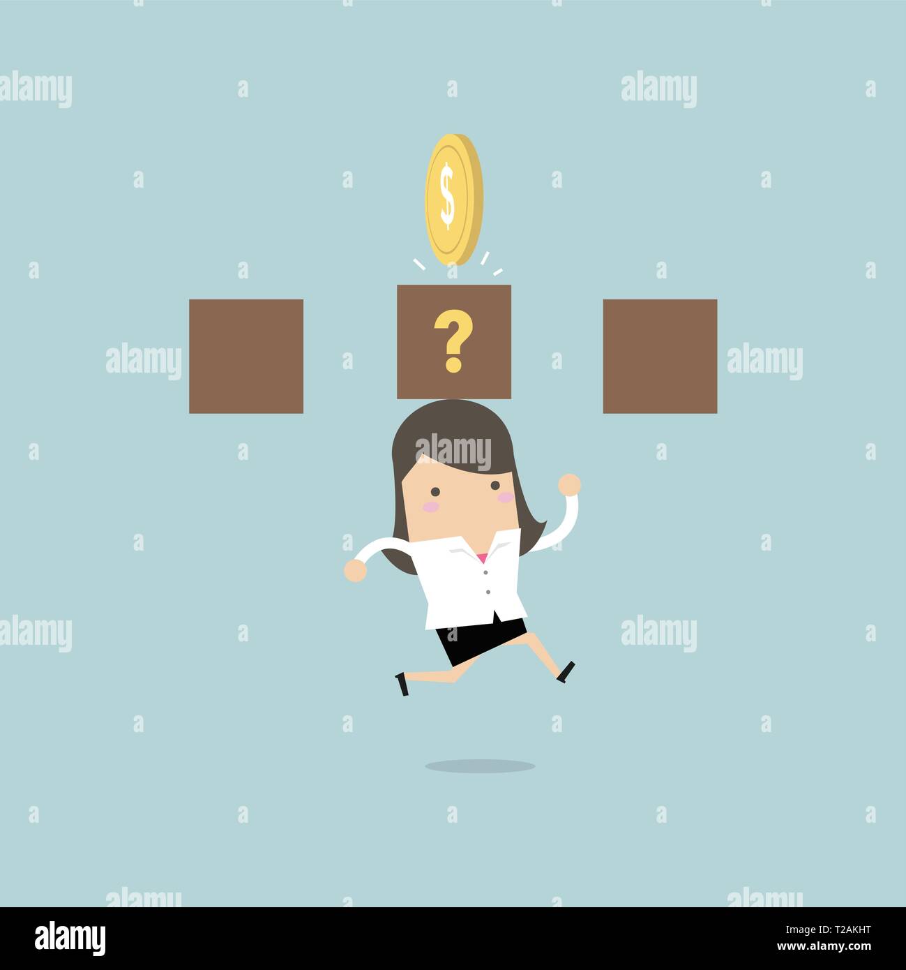 Make the jump Stock Vector Images - Alamy