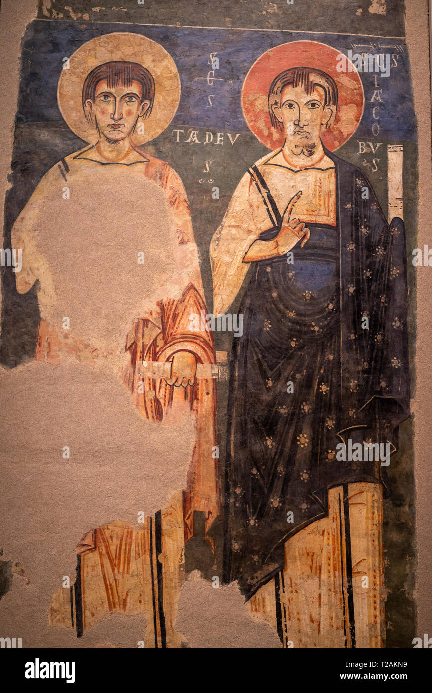 Romanesque art in the National Art Museum of Catalonia,Barcrelona ...