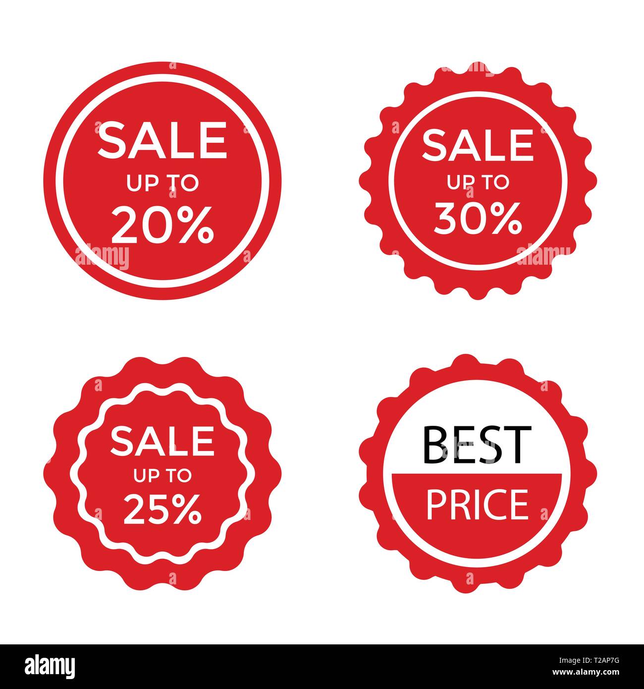 Sale stickers collection. Set of Promotional Vector Labels Stock Vector ...