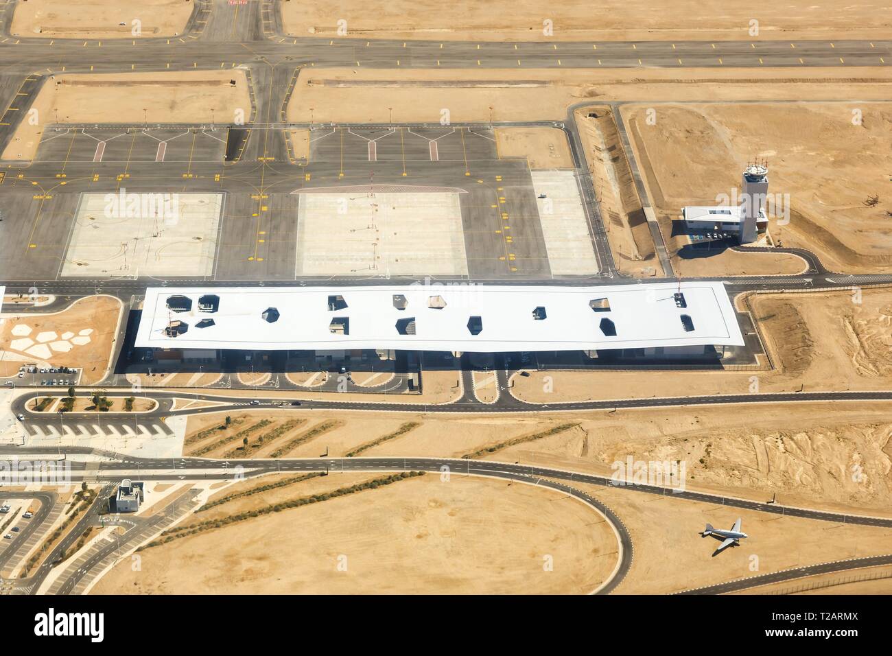 Eilat, Israel – February 19, 2019: Overview of Eilat Ramon airport (ETM ...