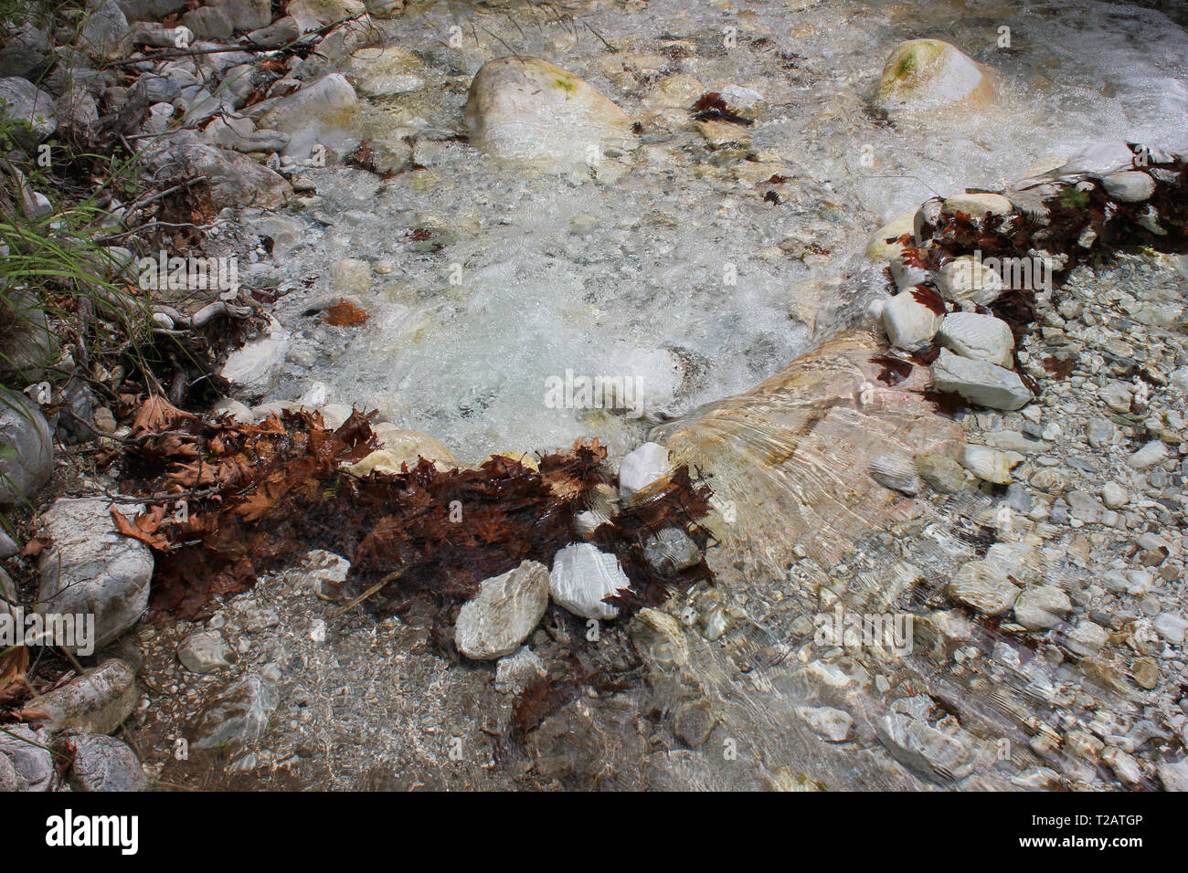 River and Springs in Pozar Thermal Baths Aridaia Greece Stock Photo - Alamy