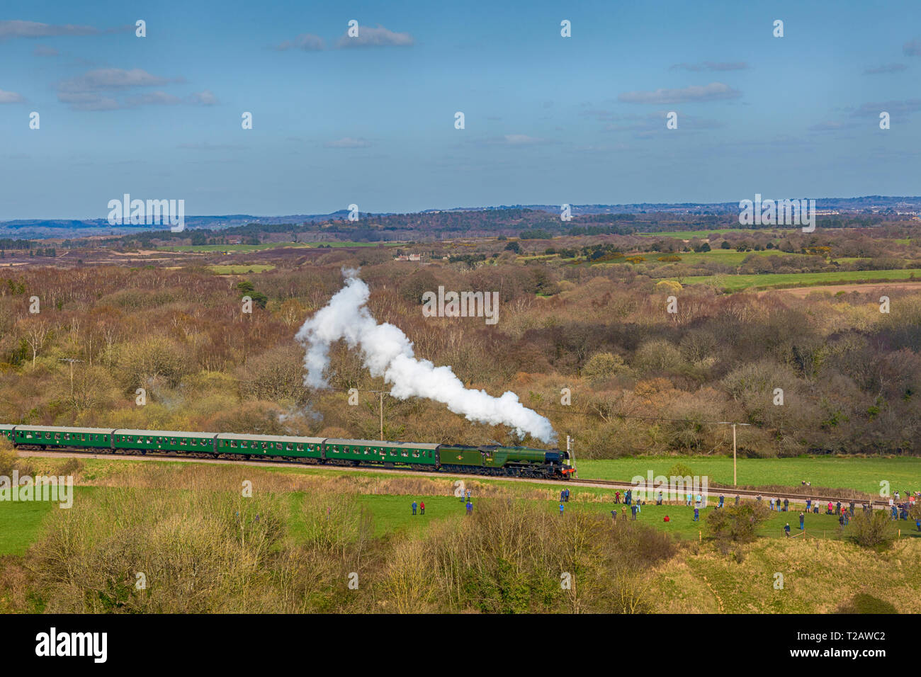 Flying scotsman side on hi-res stock photography and images - Alamy