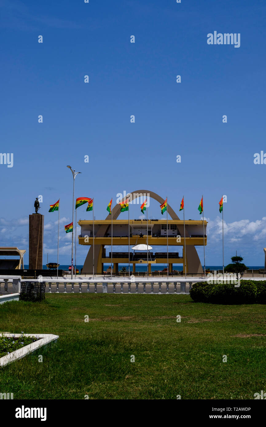 Ghana independence arch hi-res stock photography and images - Alamy