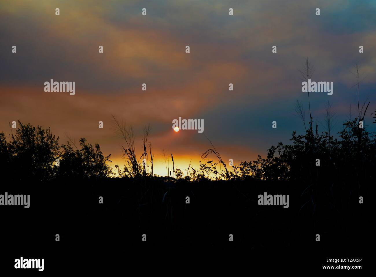 Sunset screen hi-res stock photography and images - Alamy
