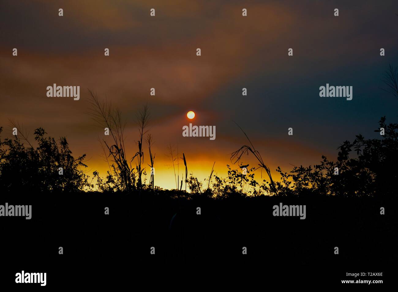Sunset screen hi-res stock photography and images - Alamy