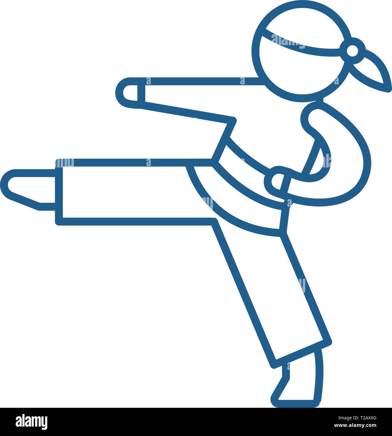 Karate Symbol Vector