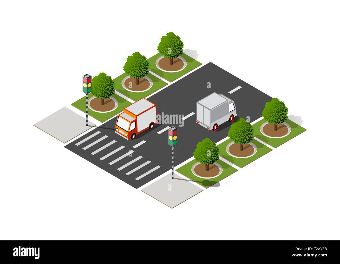 Highway city street road traffic cars. Infrastructure urban economy ...