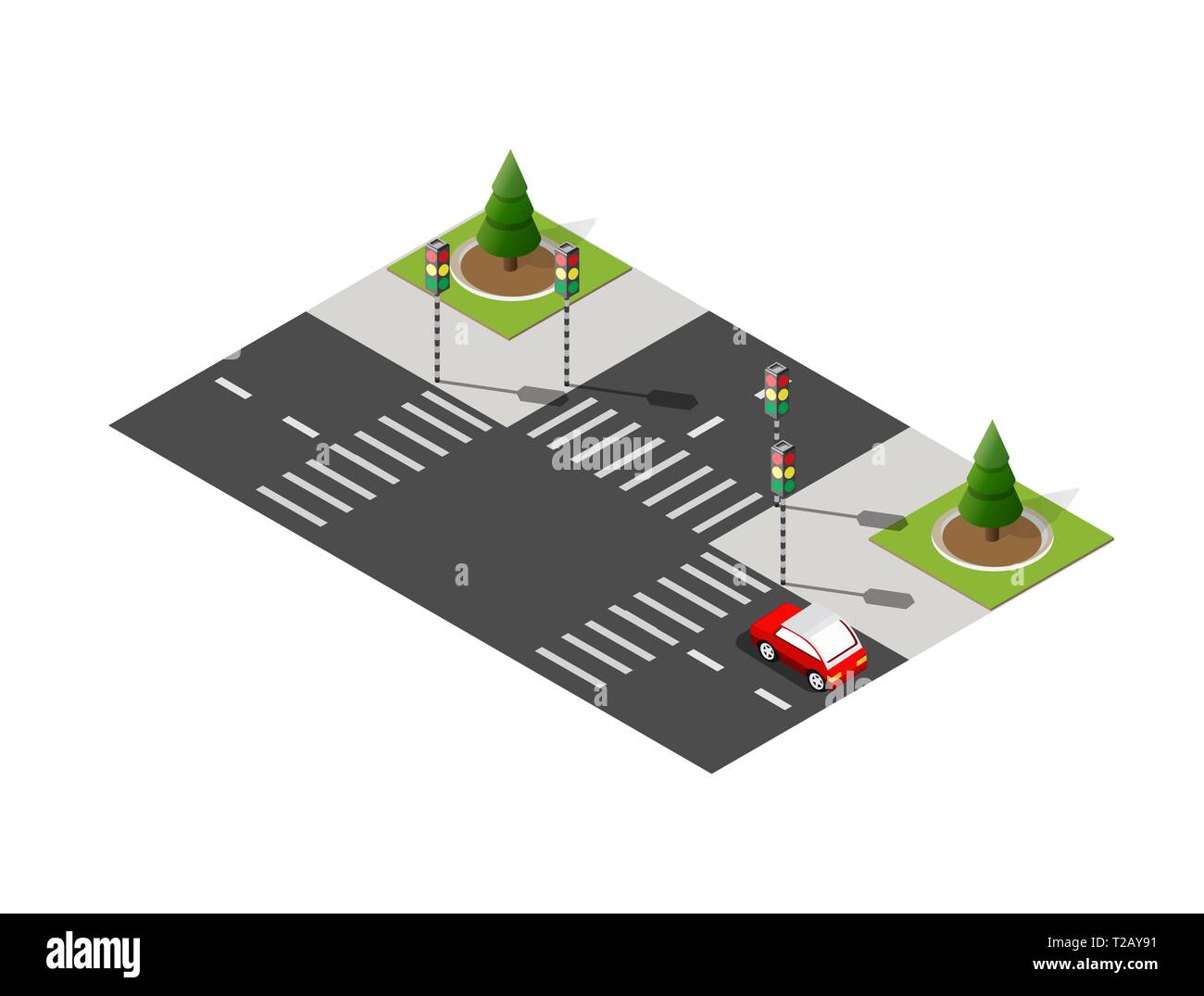 Cars and landscapes Stock Vector Images - Alamy