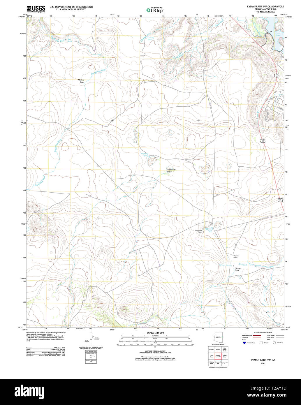 Map of lyman hi-res stock photography and images - Alamy