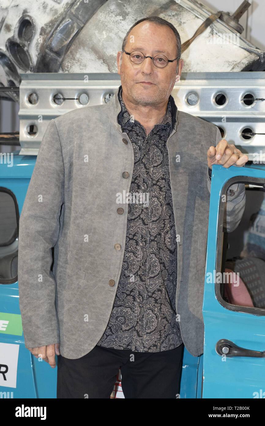 French actor Jean Reno attends the '4 Latas' premiere at Paz Cinema in ...