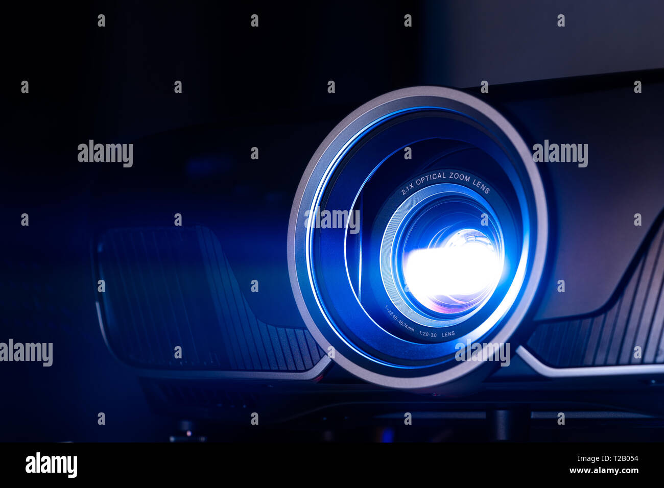 Cinema Projector Beam Screen High Resolution Stock Photography and ...