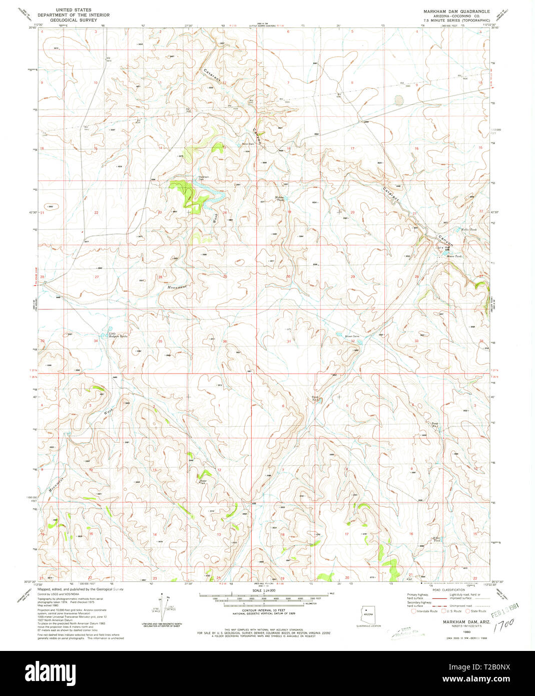 Map of markham Cut Out Stock Images & Pictures - Alamy