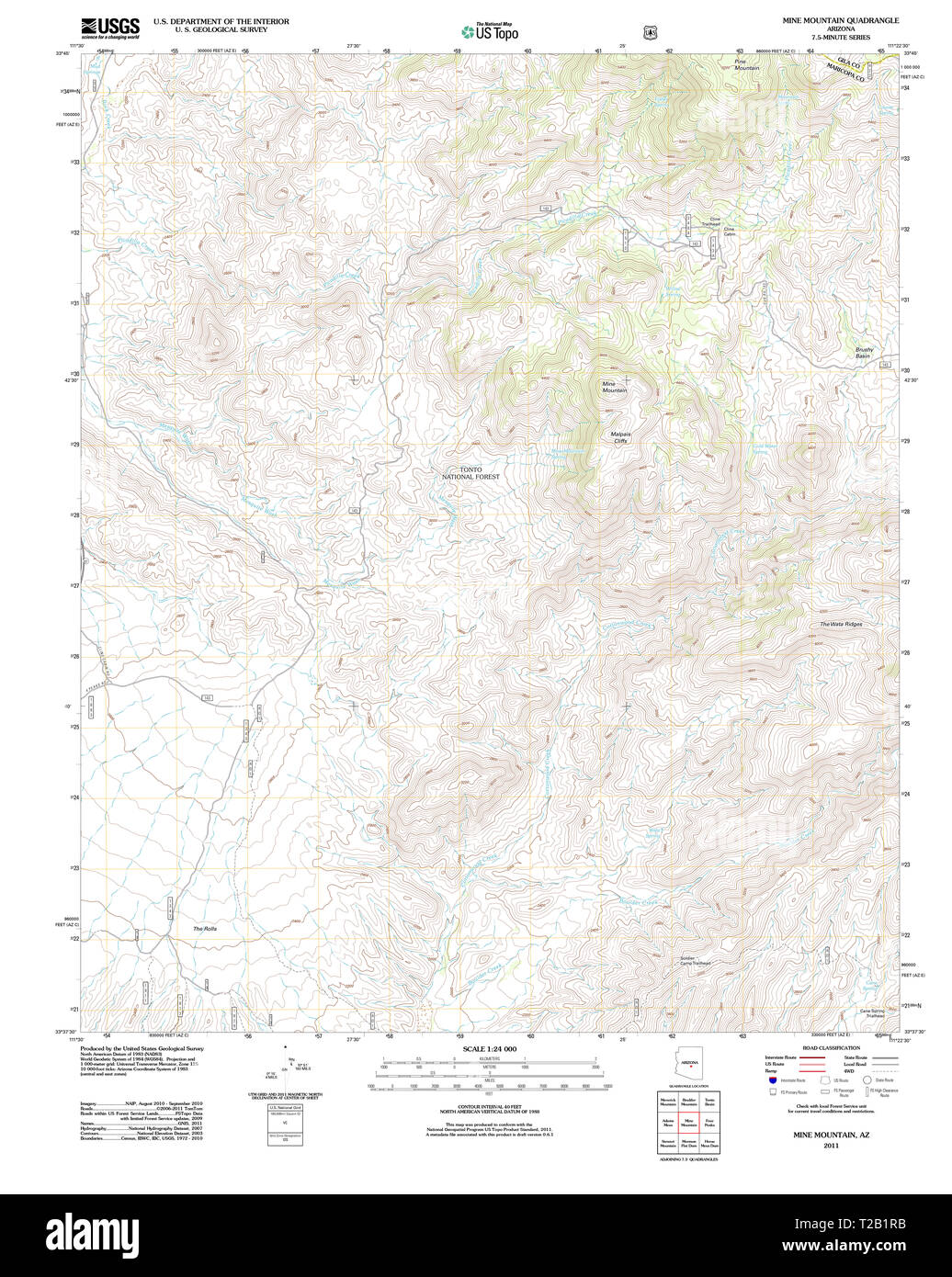 Arizona mine map hi-res stock photography and images - Alamy
