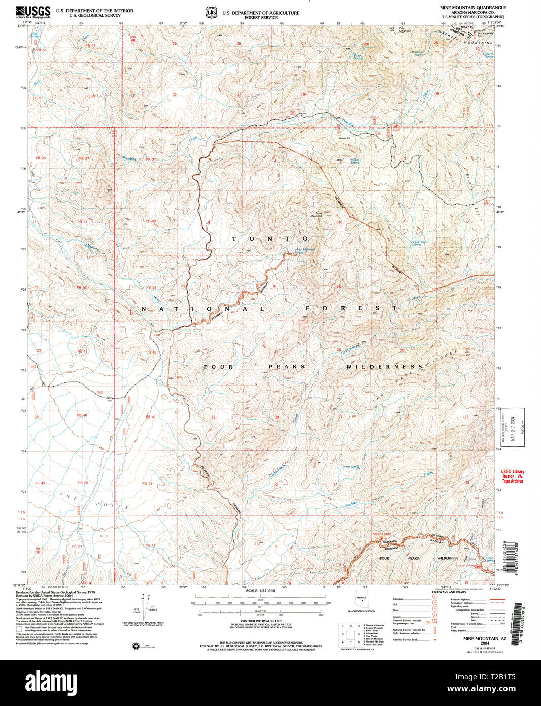 Arizona mine map hi-res stock photography and images - Alamy