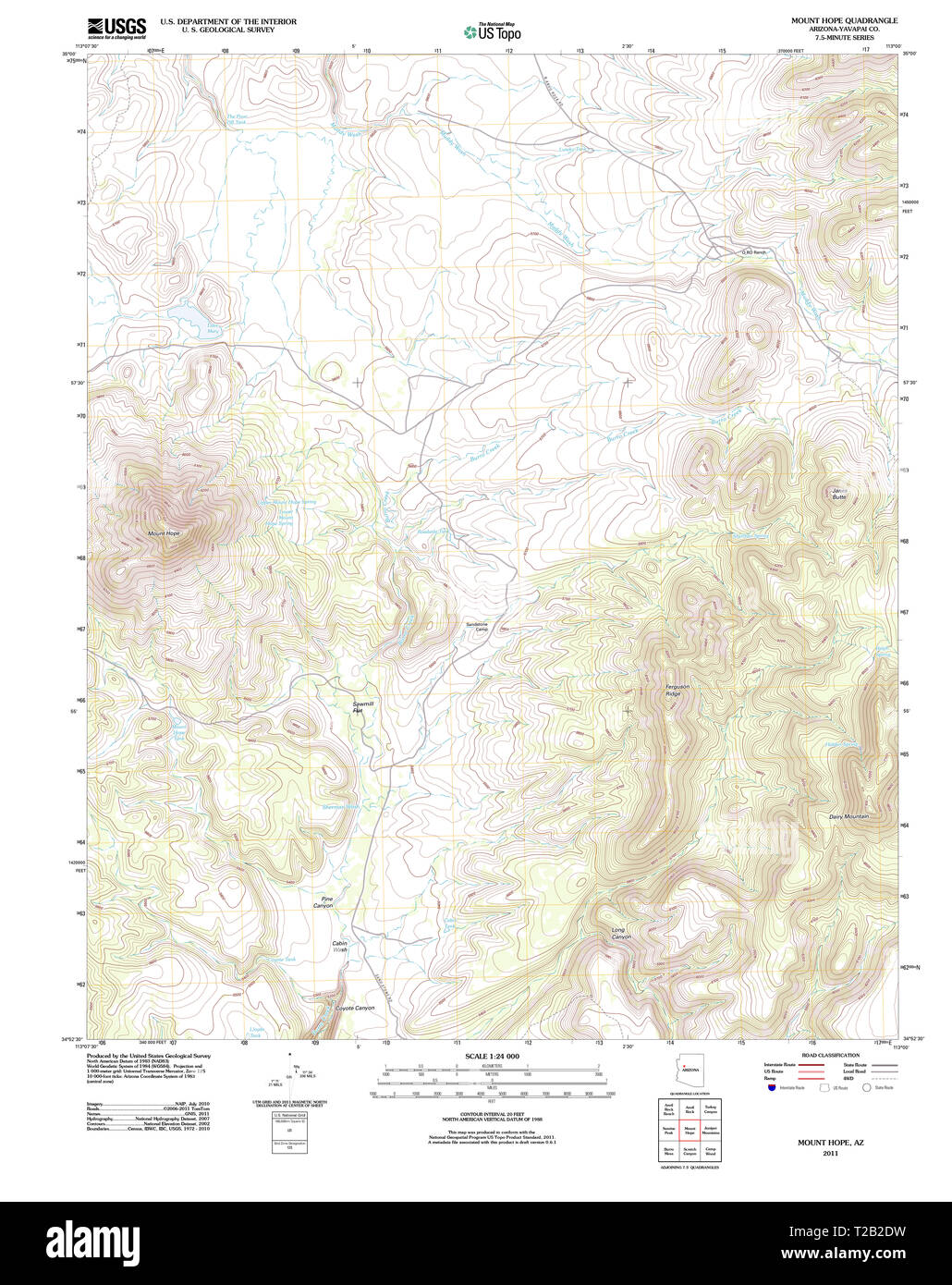 Map of mount hope hi-res stock photography and images - Alamy