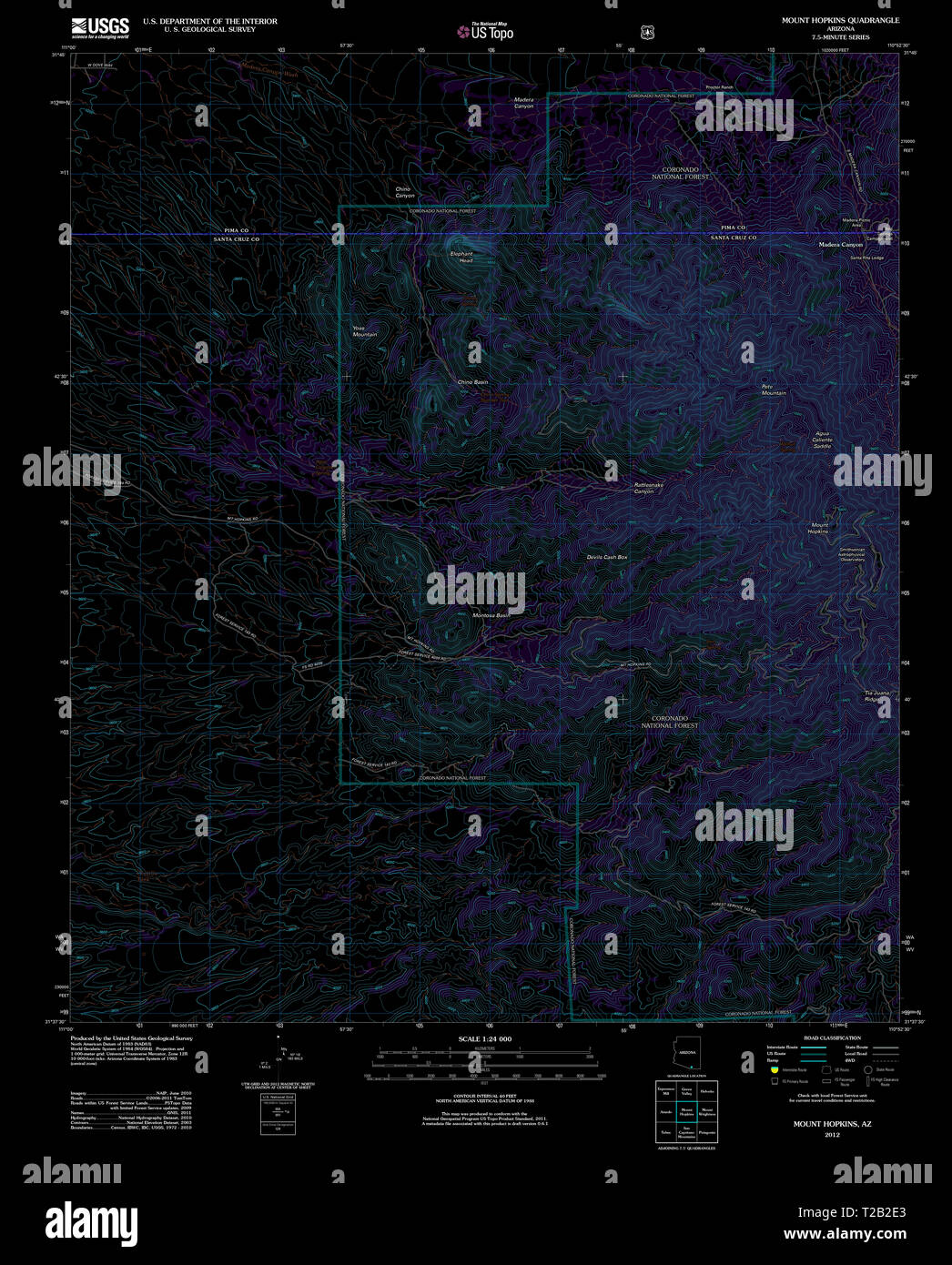 Mount hopkins arizona hi-res stock photography and images - Alamy