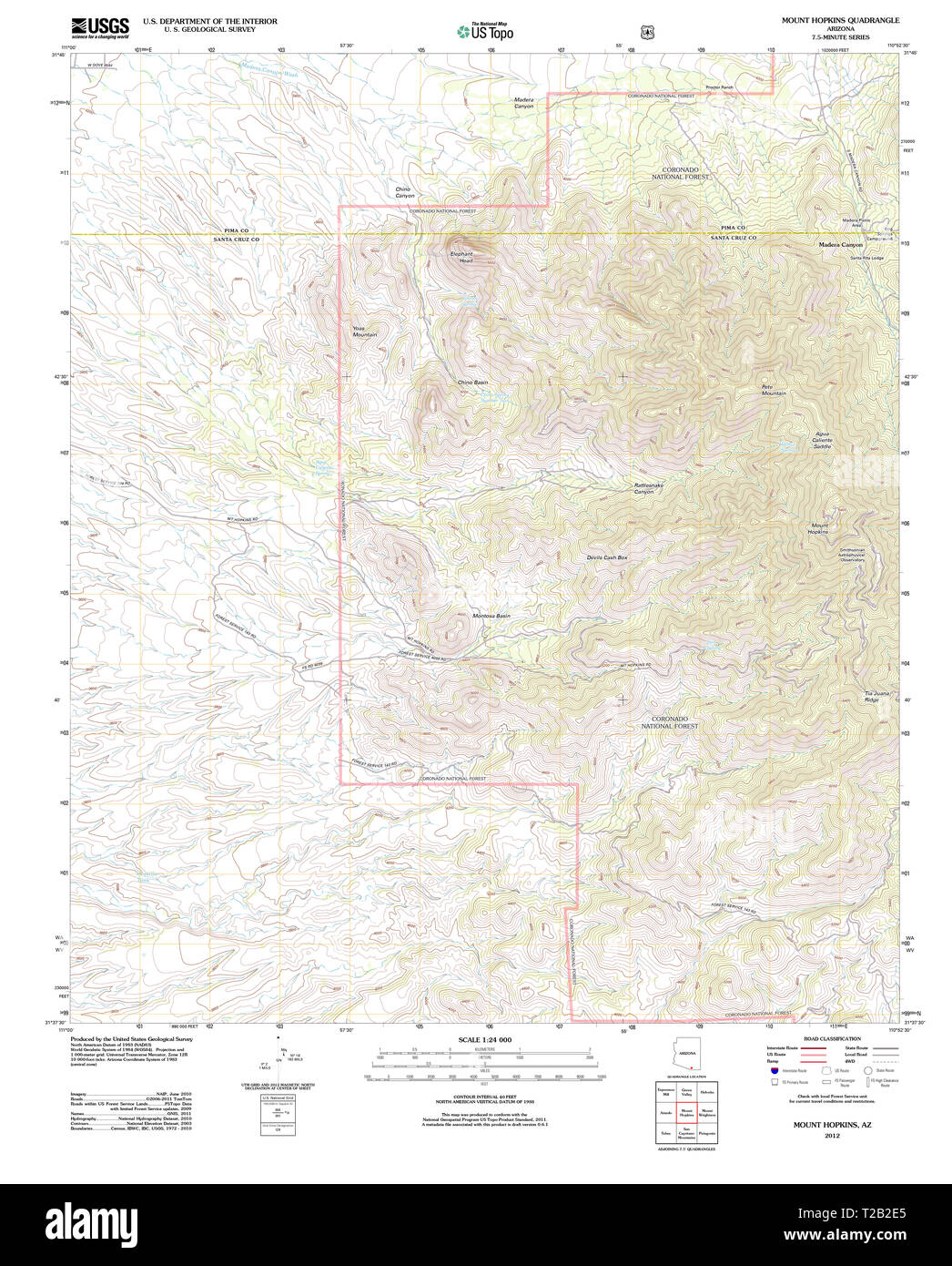 Mount hopkins arizona hi-res stock photography and images - Alamy