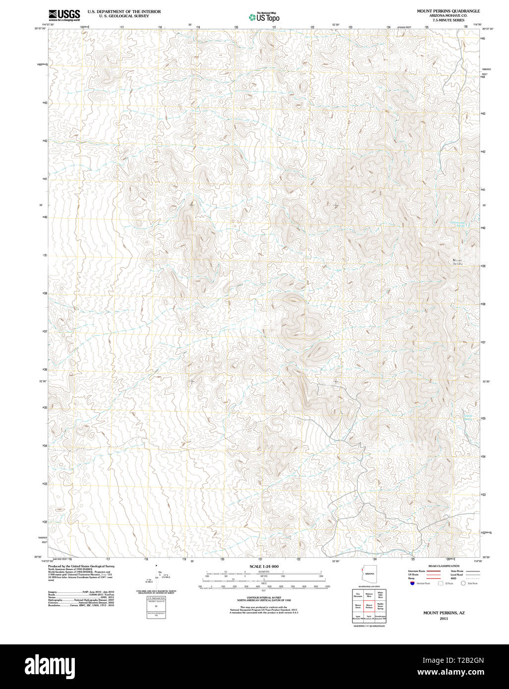 Map of perkins hi-res stock photography and images - Alamy