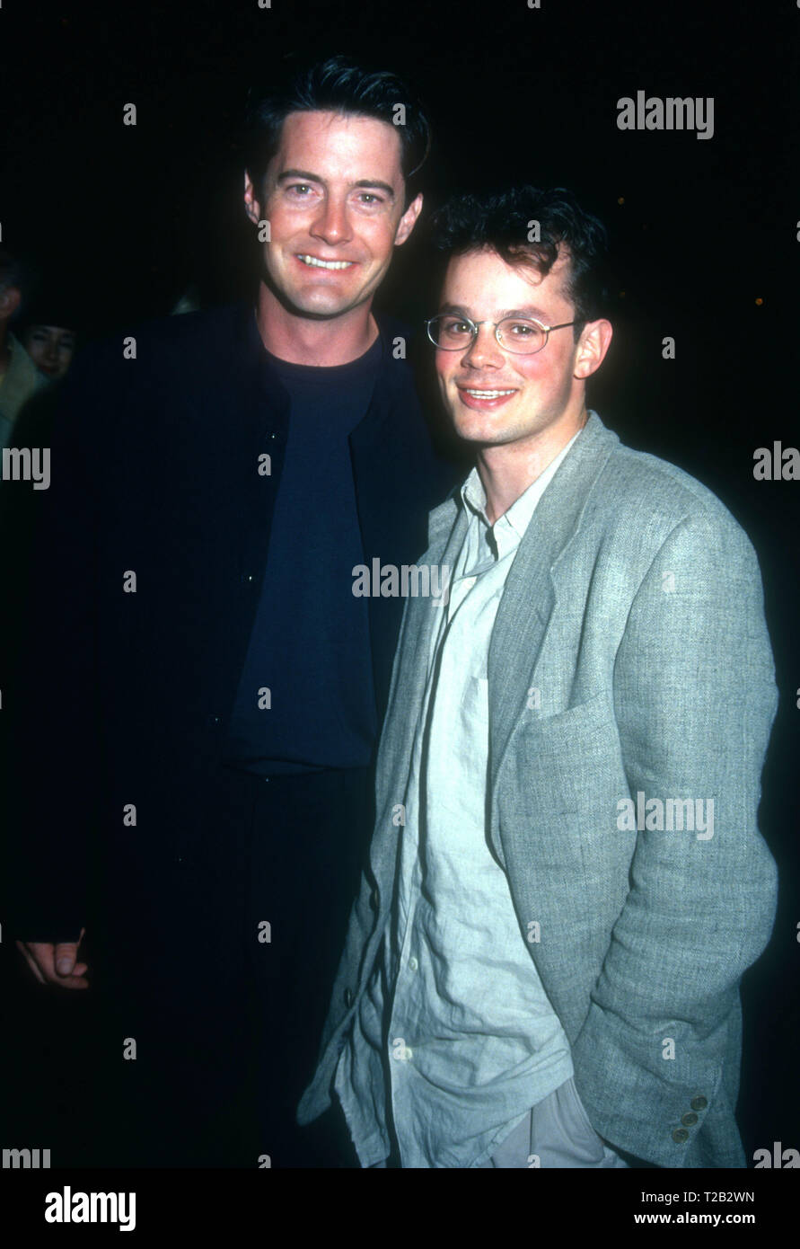 LOS ANGELES, CA - MARCH 9: Actor Kyle MacLachlan and actor Marco ...