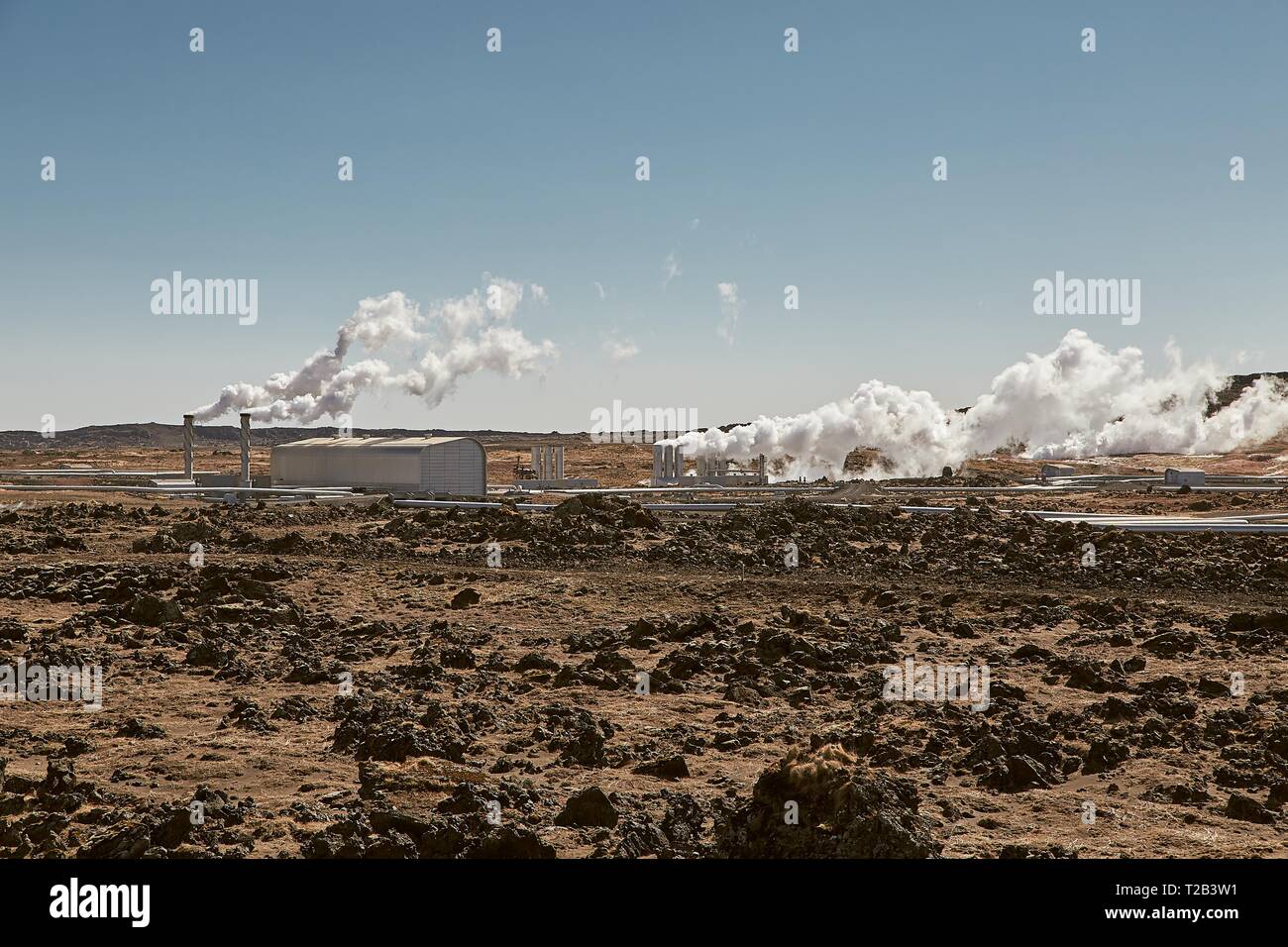 Geothermal powerstation hi-res stock photography and images - Alamy