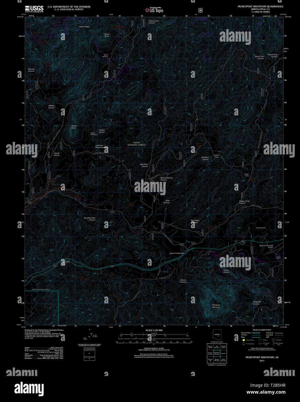 Picketpost mountain hi-res stock photography and images - Alamy