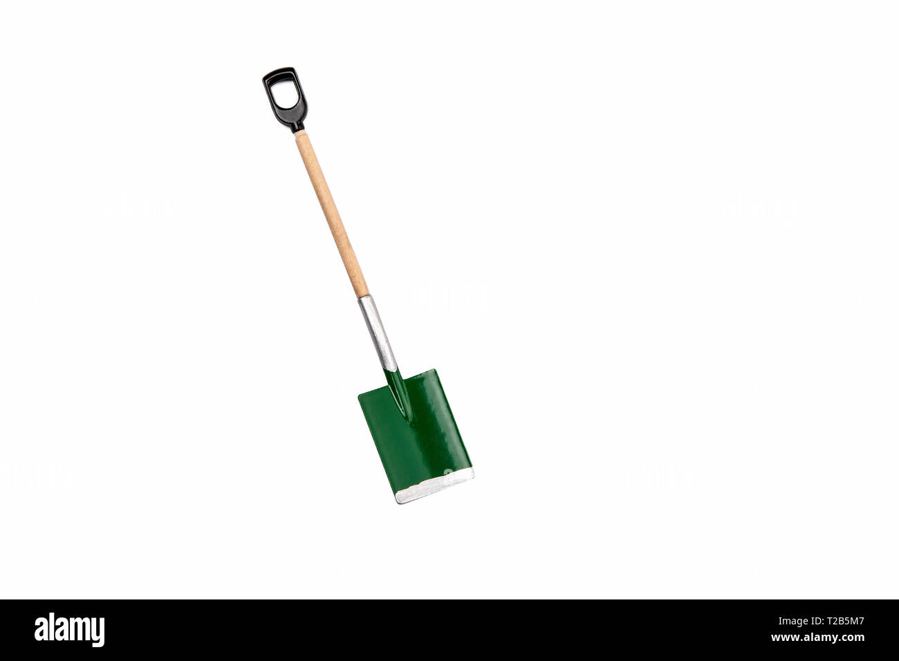 Small gardening shovel isolated on white background Stock Photo - Alamy
