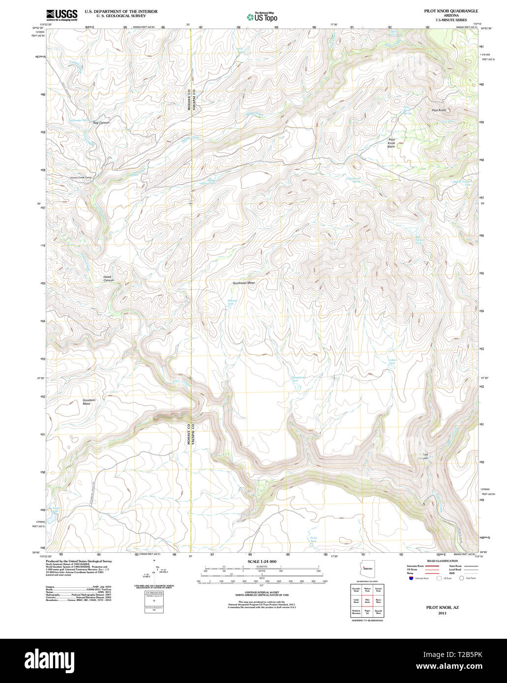Map of pilot knob hi-res stock photography and images - Alamy