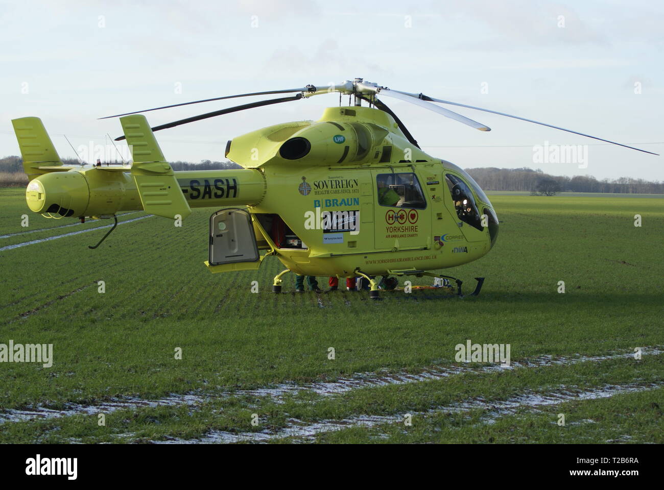 Medical air evacuation helicopter hi-res stock photography and images ...