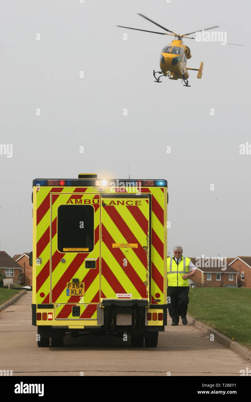Air ambulance, fast medical response Stock Photo - Alamy