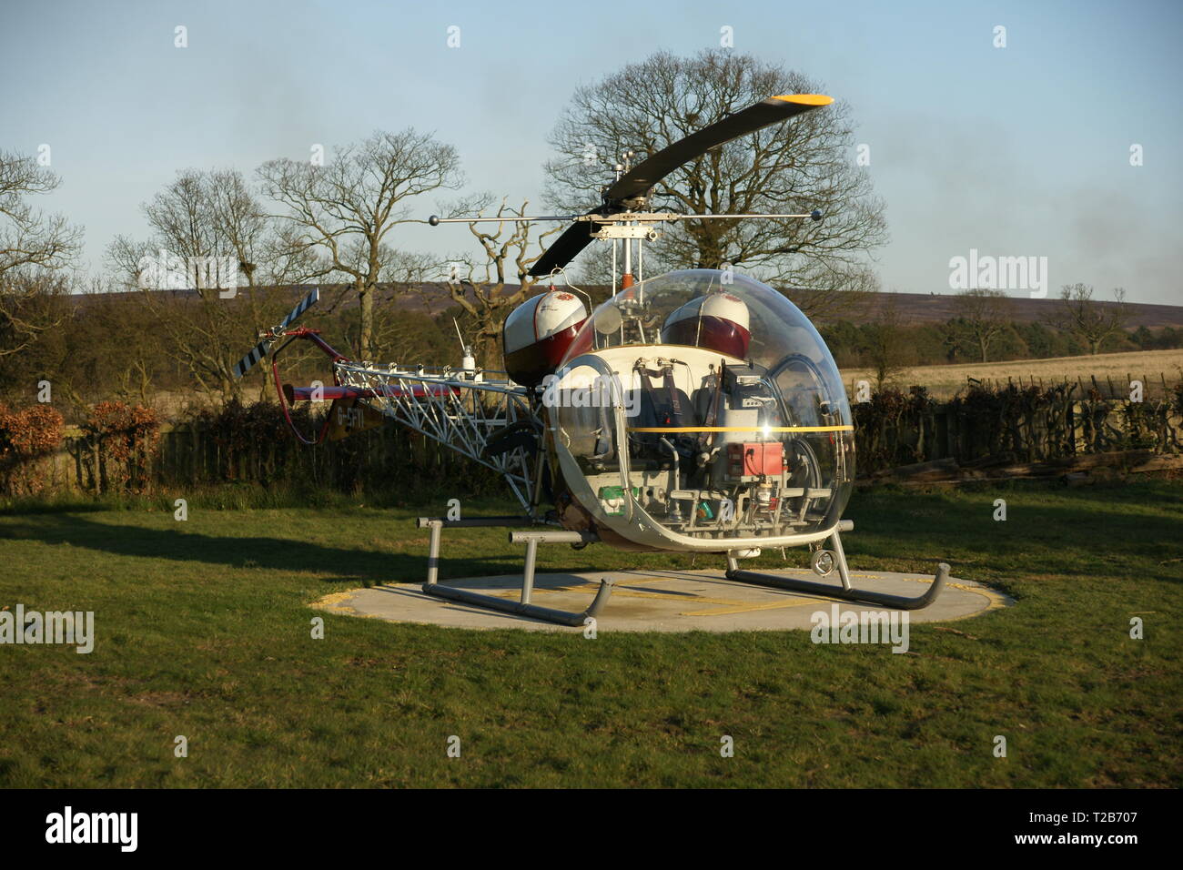 Vintage Bell Helicopter Logo